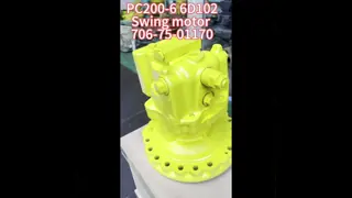 PC200-6 PC220-6 6D102 Excavator Parts Swing Motor Assy 706-75-01170