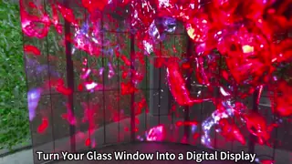 Transparent LED Display for Retail
