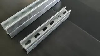 41x41 Rounded Corner C Strut Seismic Support Channel