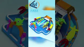 Custom Inflatable Water Park