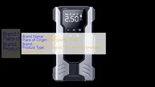 Aurasun 1800A Jump Starter and Digital Tire Inflator