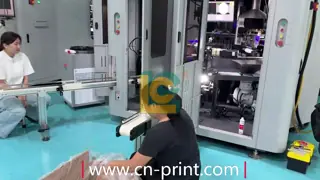 High Speed Automatic Servo Screen Printer for Bottles