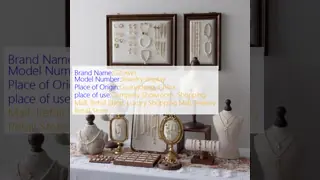 Elegant Velvet Jewelry Display Tray for Retail Showrooms