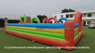 Commercial Inflatable Obstacle Course for Rental Business