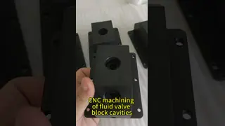 CNC Machining Expert - Aluminum Hydraulic Valve Block Custom