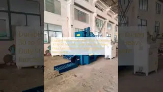 Heavy Duty Waste Paper Baler High Efficiency Press