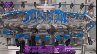 2322 L14 Glass Wine Bottle Rotary 12-Head Rinsing + 16-Head Filling + Single-Head Capping Production