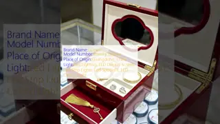 Shockproof Travel Jewelry Case Large Capacity Mini Box