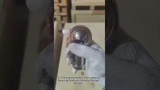 SI..TK maintenance-free rod end bearing features female thread design.