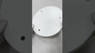 White Round Ceiling Cover Plate Cable Mounting Plate for Ceiling Lamps Signs and Hanging Displays