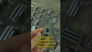 CNC Precision Automation Slider - One-Piece Billet with Special Slots and Rib Structure