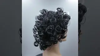 Black & White Curly Wig | Double the Color, Double the Fun