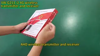 Wireless AHD Backup Camera Kit for Long Vehicles