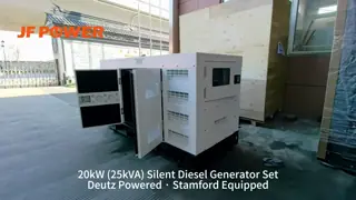 20KW Deutz Stamford Silent Diesel Generator Reliable Power