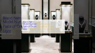 Custom Luxury Jewelry Displays for High End Retail Stores