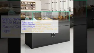 Luxury Custom Jewelry Display Cabinets with LED Lighting