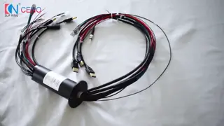 High Power Hybrid Slip Ring for Industrial Automation