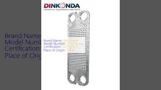 FA184 Wide Channel Heat Exchanger Plates Stop Clogging