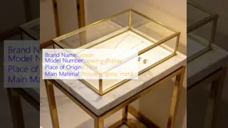 Premium LED Jewelry Display Case for Retail Stores