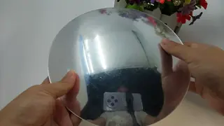 Frameless Acrylic Convex Mirror