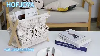 Woven Storage and Folding Rack Solution