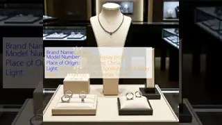 Luxury Velvet Jewelry Display Set for Retail Stores