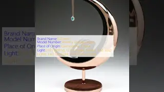 Luxury Moon Jewelry Stand Display for Elegant Necklaces