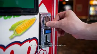 Automated Multi Flavor Popcorn Vending Machine