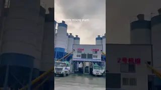 180m3h Heavy Duty Concrete Batch Plant Efficiency