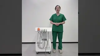 Portable Dental Unit with Built-in Air Compressor Ultrasonic Scaler