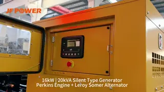 16kW Perkins Silent Diesel Generator Reliable Backup Power