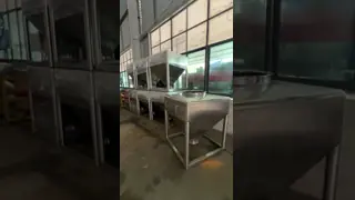 Stainless Steel Powder Turnover Hopper