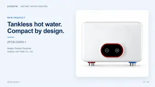 A compact hot-water solution for your next product range.