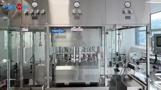Cell culture media aseptic filling machine