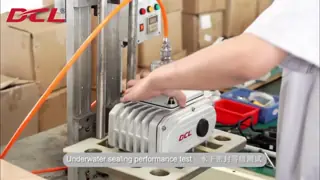 Electric Actuator Underwater IP Rating Test