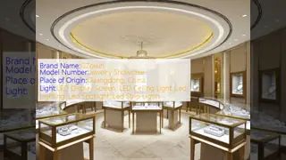 Luxury Jewelry Display Cabinet Custom Retail Solutions