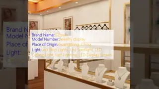 Luxury Jewelry Display Cabinet Custom Retail Solutions