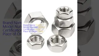 High Strength Zinc Plated Hex Nuts M3 to M30