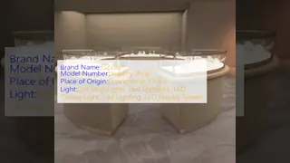 Luxury LED Jewelry Display Cabinets Custom Retail Solutions