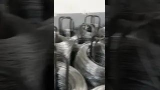 Large inventory of stainless steel wire, producing a lot every day