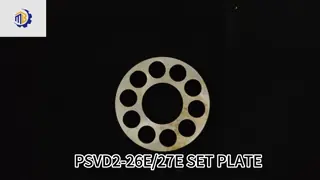Excavator Pump Parts Hydraulic Pump Repair Parts PSVD2-26E/27E Set Plate for KYB Kayaba Excavator