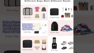 Save Space With Compression Packing Cubes