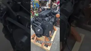 PC360-8 Excavator Engine | Heavy Duty Diesel Engine Assembly for Construction Equipment