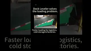 Heavy Duty Hydraulic Dock Leveler for Industrial Warehouses