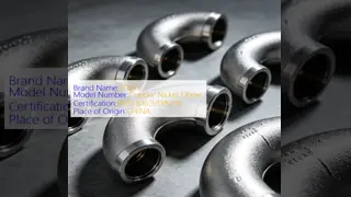 Custom CuNi C70600 Elbows Corrosion Resistant Pipe Bends