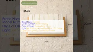 Elegant Jewelry Display Stand for Necklaces and Earrings