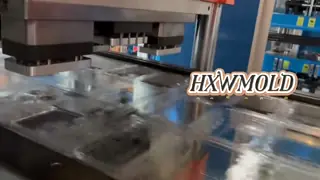 Food Container Thermoforming Mold in Action