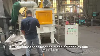 Tumble Belt Shot Blasting Machine