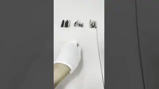 Tapered Metal Cable Gripper Adjustable Hanging Wire Lock for Lighting and Retail Display Suspension