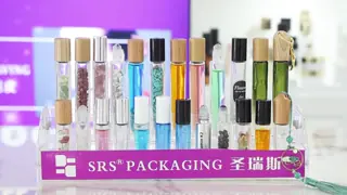 Multi‑size 5/10/15ml Cylindrical Glass Roll‑on Bottle Refillable Empty Glass Roller Vial For Massage Oil Fragrance OEM Available